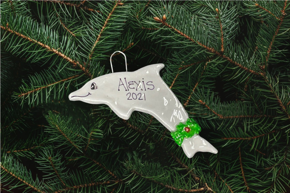 Dolphin Ornament │Dough Delights